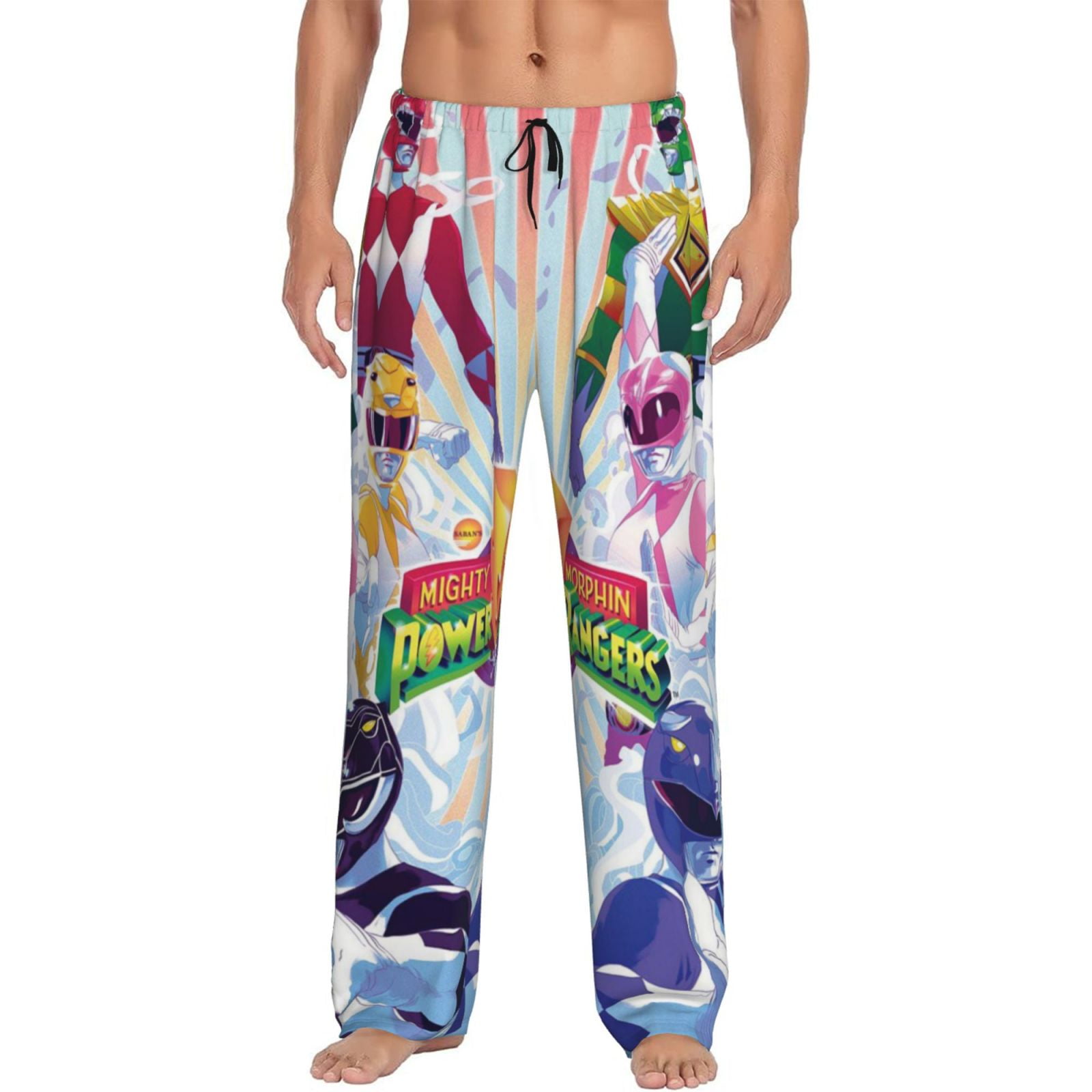 Mens Power Rangers Pajama Pants Soft Lightweight Pajama Pants for Men ...