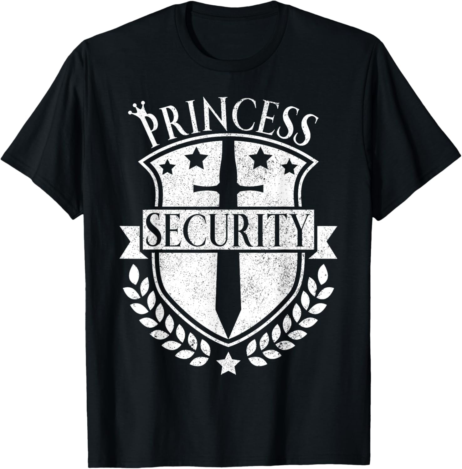 Mens Princess Security Outfit Bday Princess Security Costume T-Shirt ...