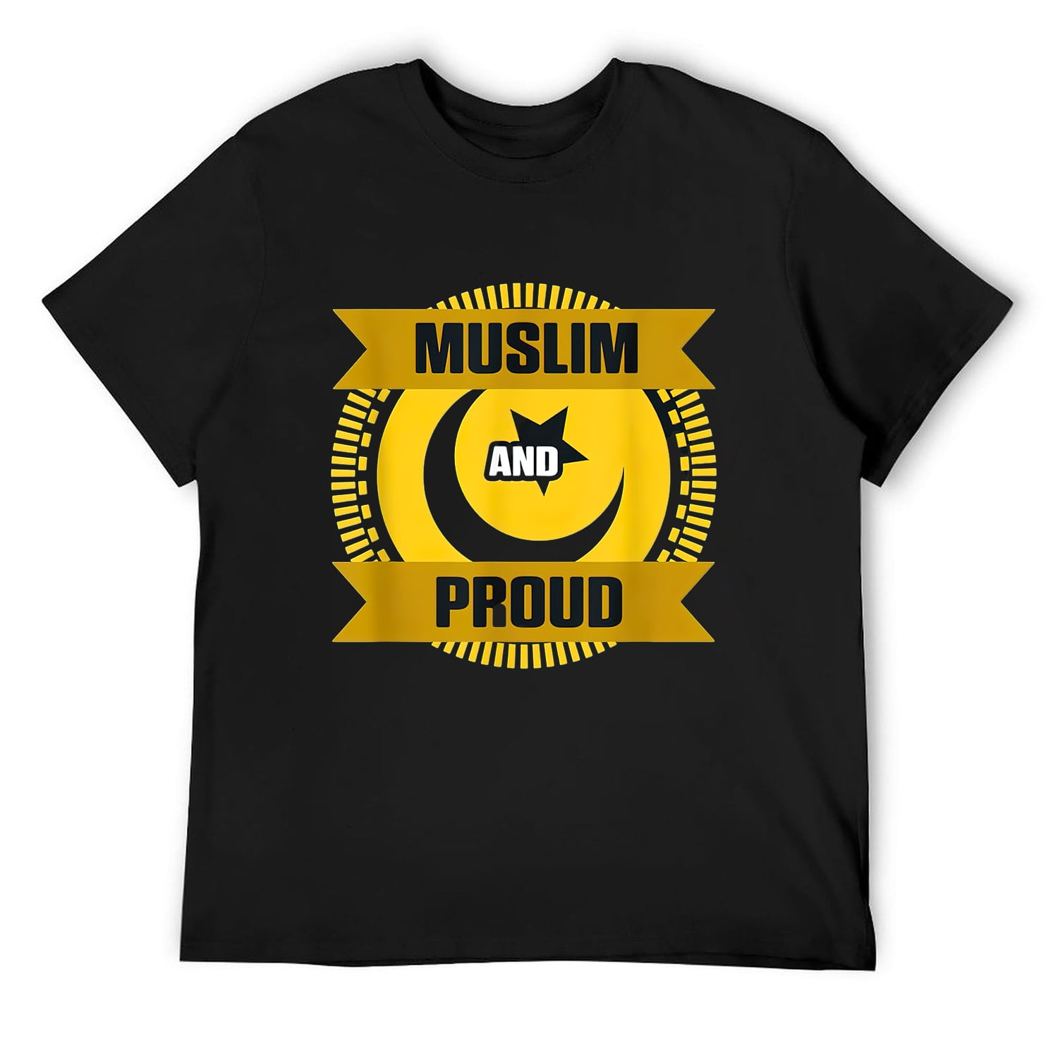 Mens Proud Muslim Islam Allah Alhamdulillah Religious Quran Gift T ...
