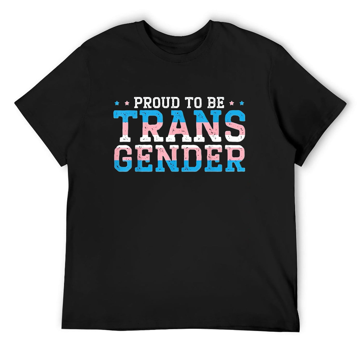 Mens Proud To Be Transgender Rainbow Pride Lgbtq Trans T-Shirt Black ...