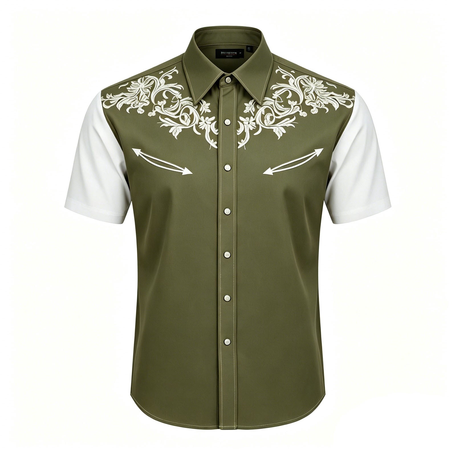Mens Pullover Short Sleeve Tropical Button Down Couple Shirts,Army ...