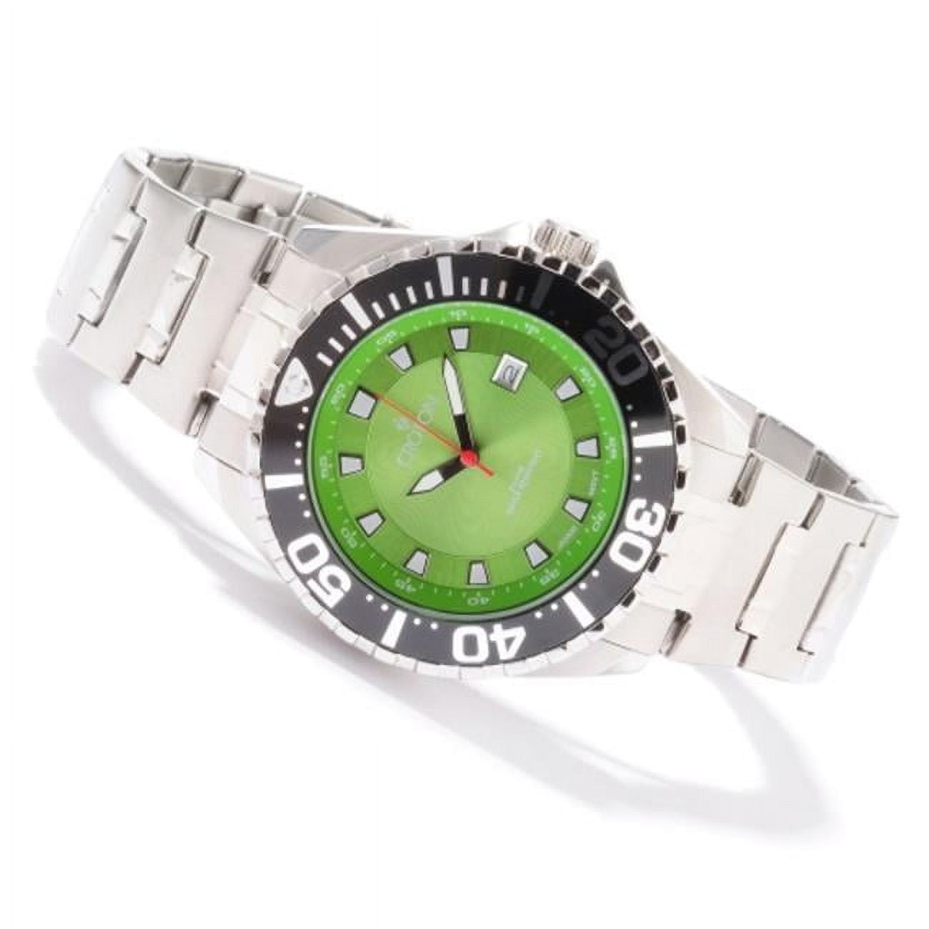 Mens Quartz Stainless Steel Bracelet Dial 20 Atm Watch - Walmart.com