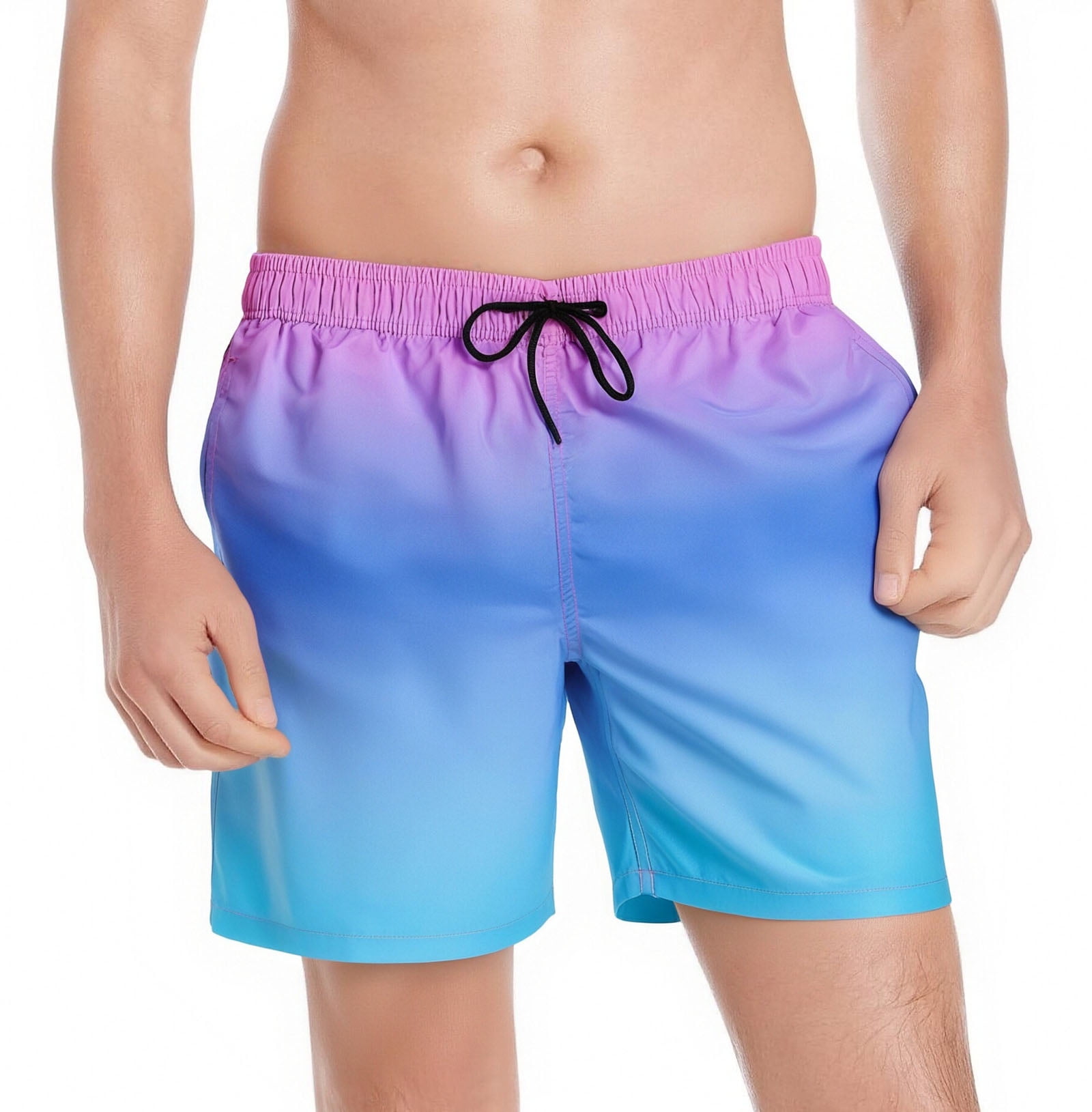 Mens Quick Dry Swim Trunks With Mesh Liner Breathable Bathing Suit Swim ...