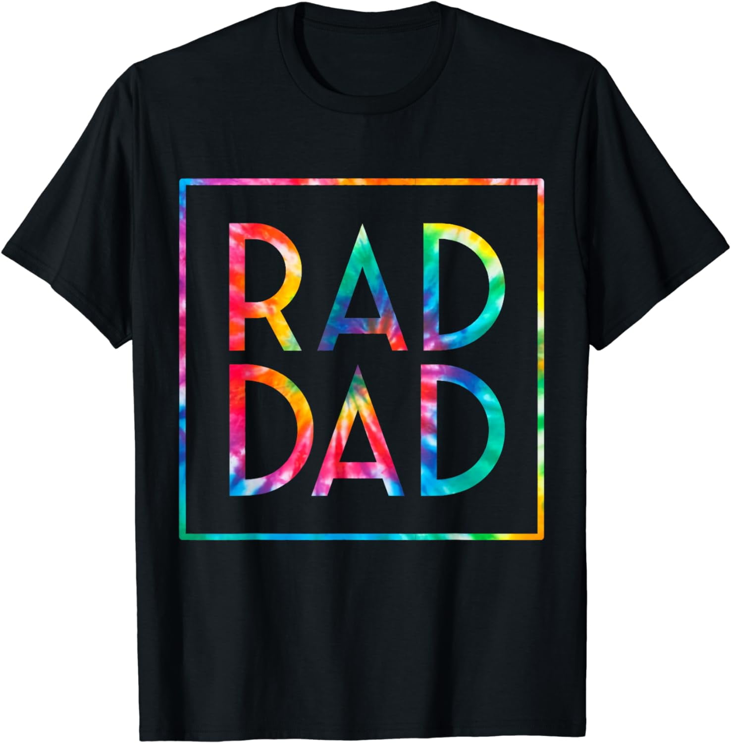 Mens Rad Dad Tie Dye Dad Jokes Funny Father鈥檚 Day 2022 Men T-Shirt ...