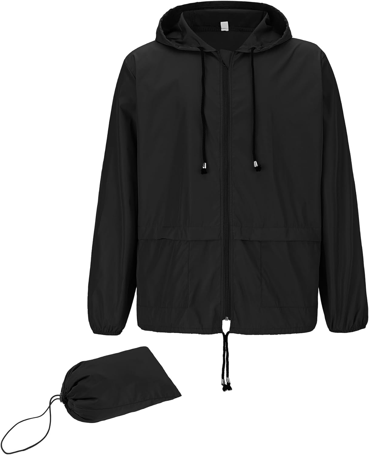 Mens Rain Jacket Lightweight Packable Rain Coats Men Waterproof Jackets ...