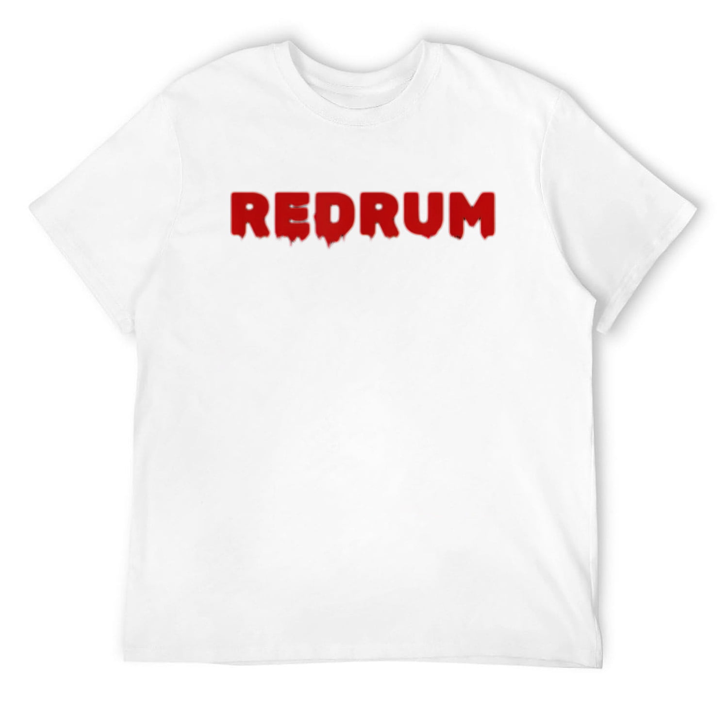 Mens Redrum Horror Movie Quote Quick Halloween Costume T-Shirt White 4X ...