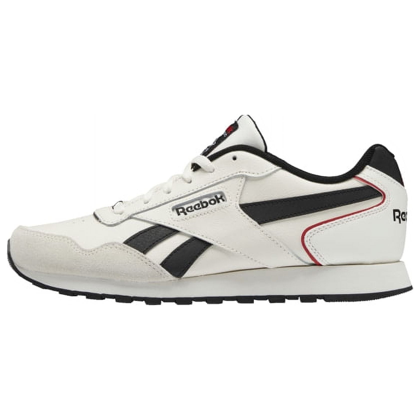 Mens Reebok CL HARMAN RUN Shoe Size: 11 Chalk - Core Black - Vector Red ...