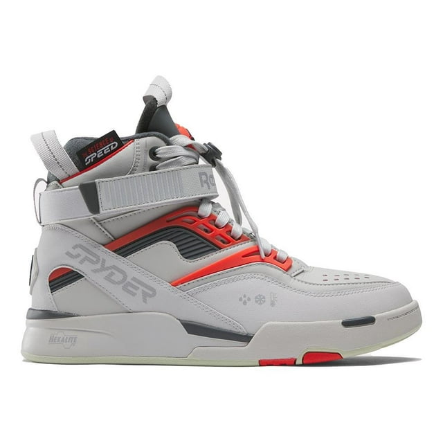 Mens Reebok PUMP TZ Shoe Size: 10 Pure Grey - Canton Red Basketball ...