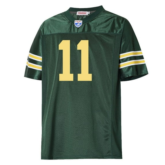 Mens Reed Green Throwback Jersey T Shirts Jayden Embroidery On Number ...