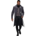 California Costumes Mens Regency Coat and Vest Set, Victorian Textured ...