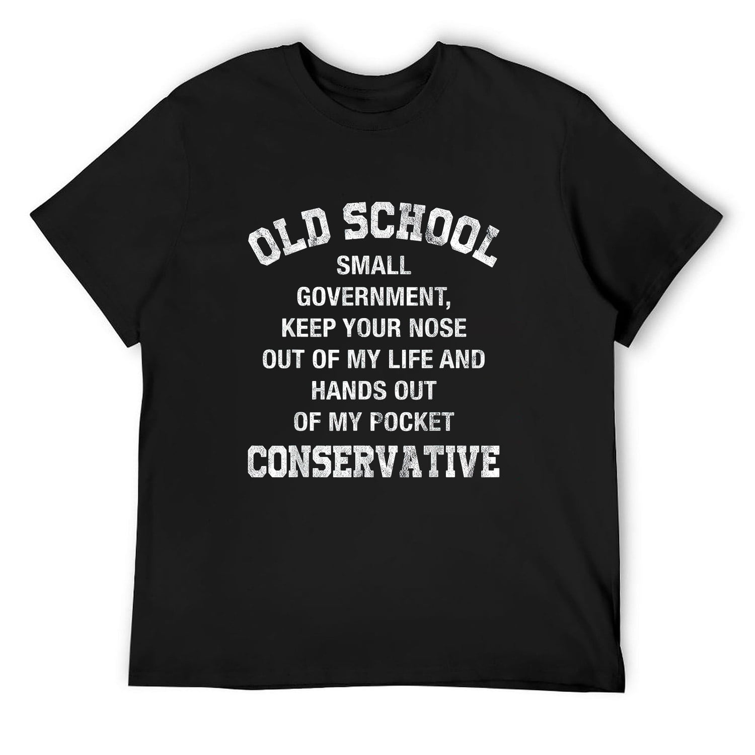 Mens Republican Shirts Funny Old School Conservative Gift Men T-Shirt ...