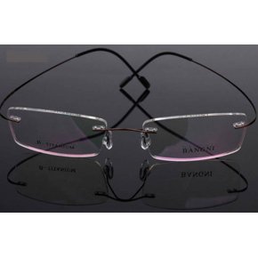Rimless Eyeglass Frames
