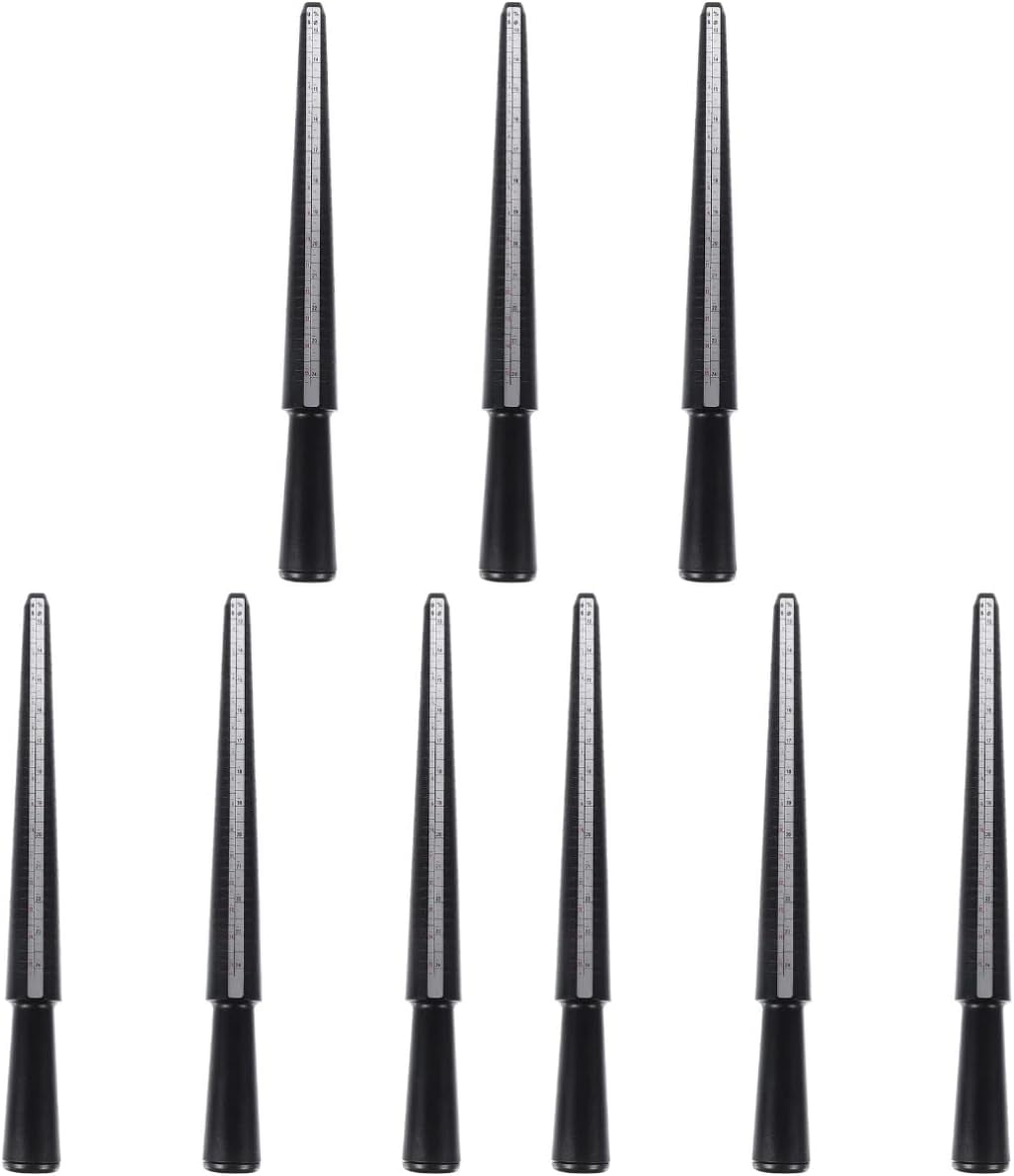 Mens Rings Mens Rings Mens Rings 9 Pcs Ring Sizer Finger Measuring ...