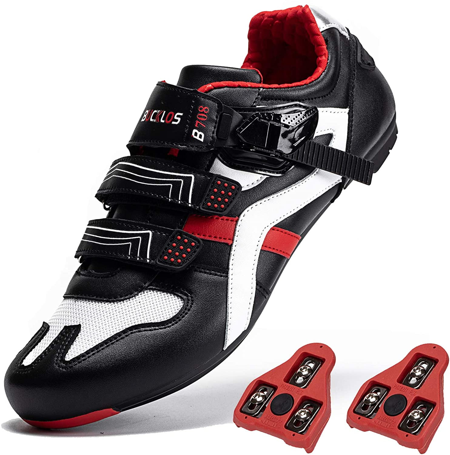 Mens Road Cycling Shoes - Road Biking Shoes with Cleats , Fit for ...
