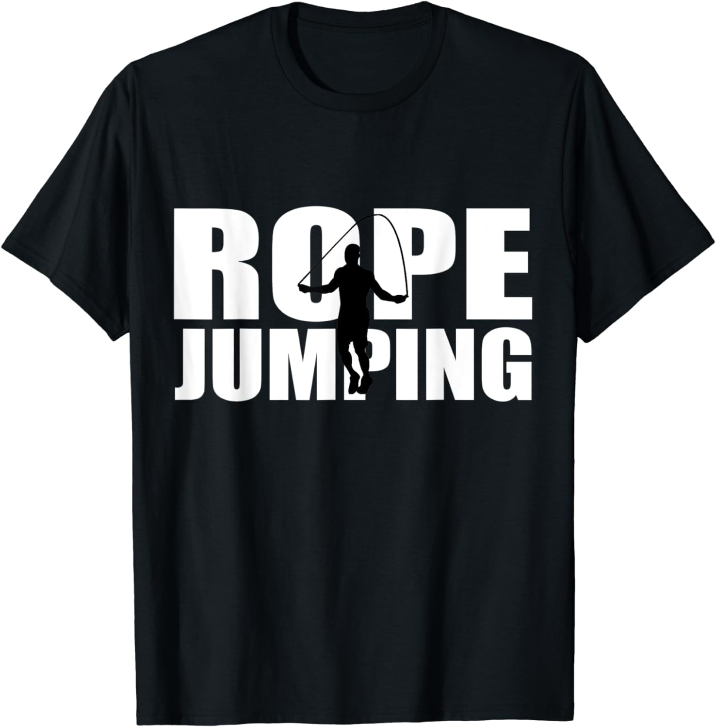Mens Rope Jumping Gym Skipping Rope Cardio Training Jump Rope T-Shirt ...