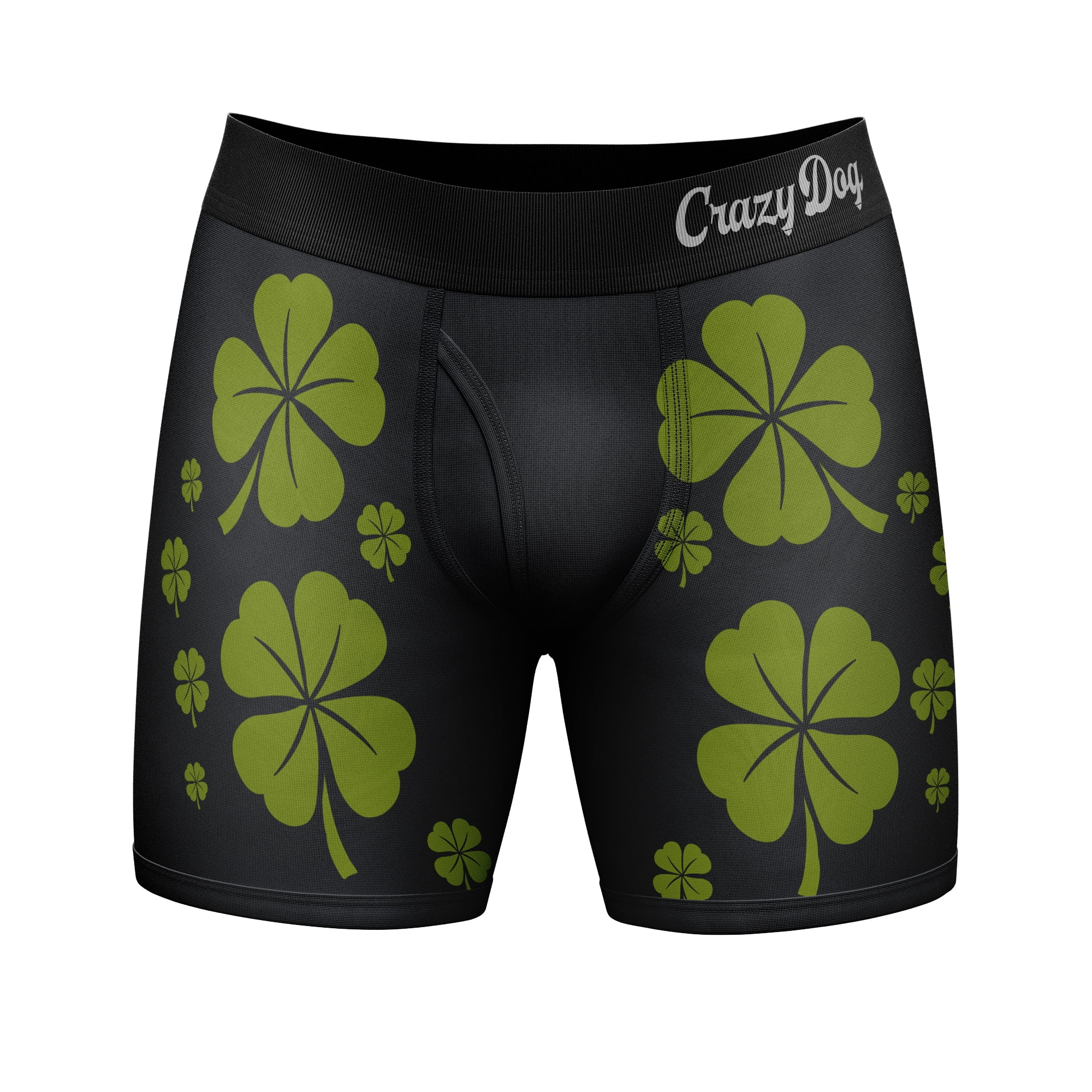 Mens Rub for Luck Boxer Briefs Funny St Patricks Day Novelty Underwear ...