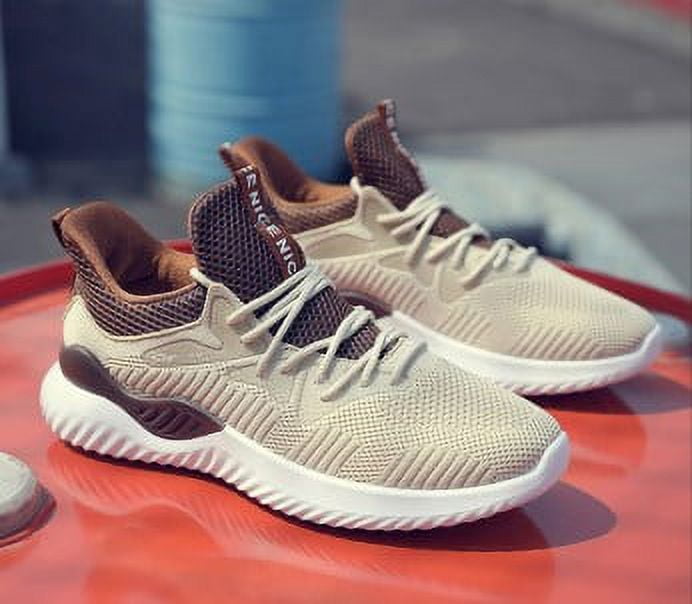 Mens Running Shoes Slip on Walking Tennis Sneakers Lightweight ...