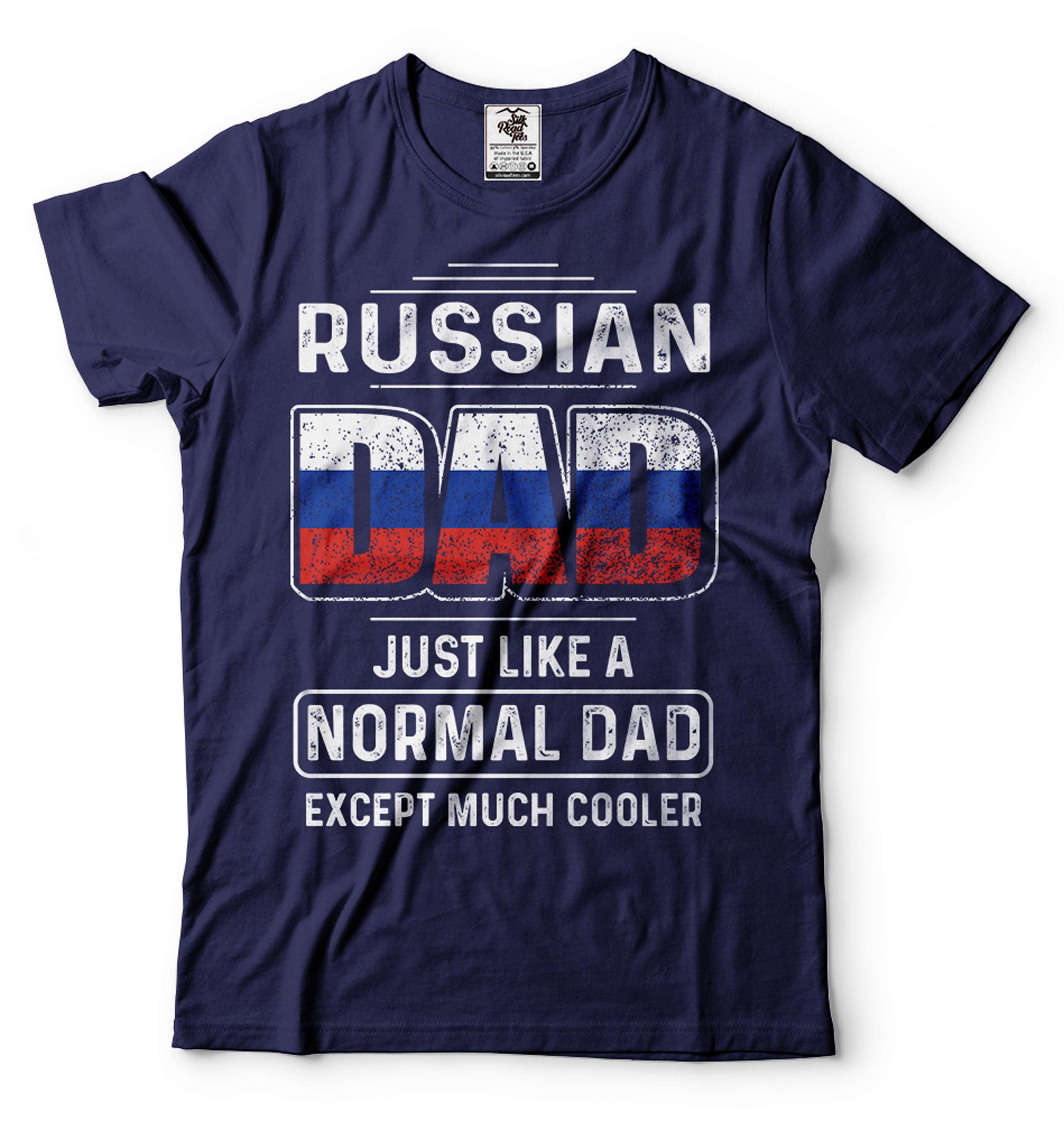 Mens Russian T-shirt Russia Patriotic Shirt Russian Father's Day Gift ...