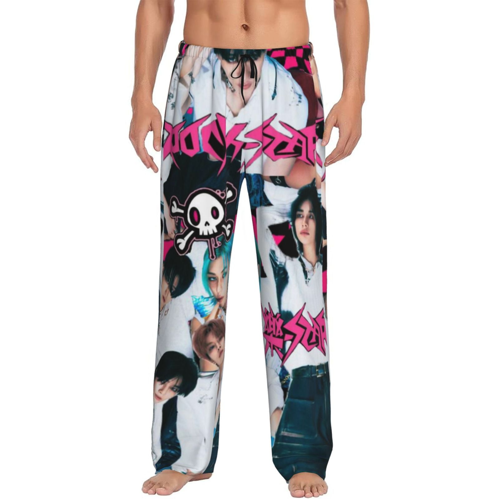 Mens SKZ Stray Korea Ki-DS Pajama Pants Lounge Pants Super Soft Pajama ...