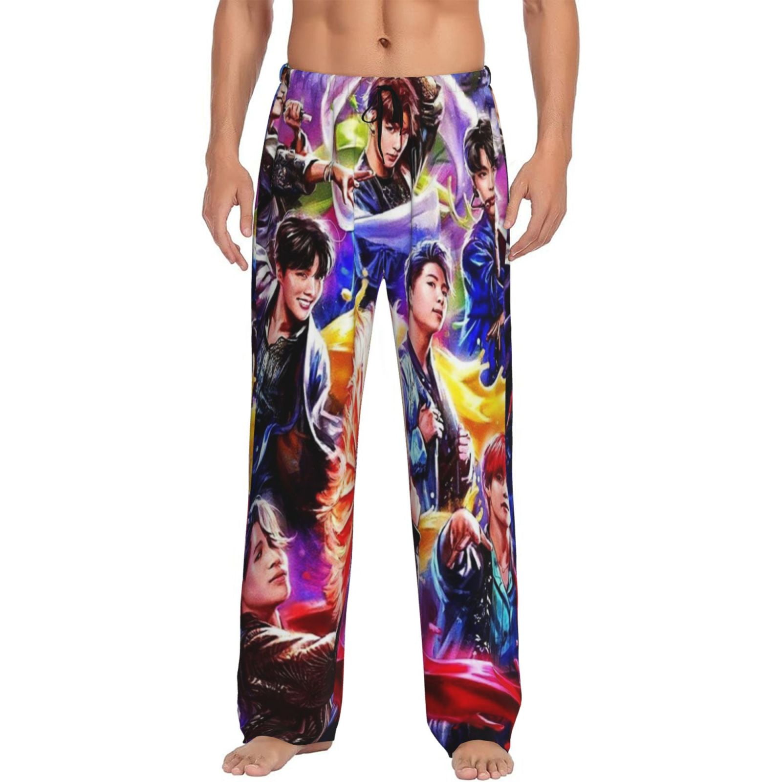 Mens SKZ Stray Korea Ki-DS Pajama Pants Lounge Pants Super Soft Pajama ...