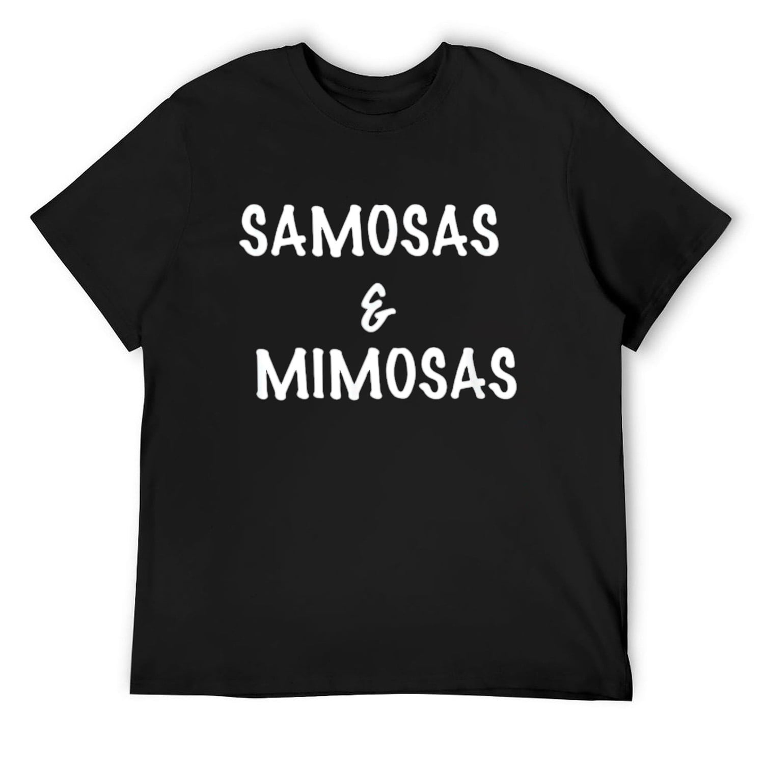 Mens Samosas And Mimosas - Indian Heritage T-Shirt Black 4X-Large ...