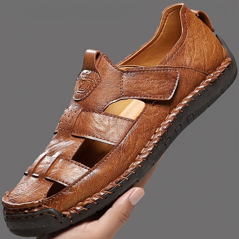 Mens Sandals for Men Men's Black Brown Size Summer Shoes Male Hiking ...