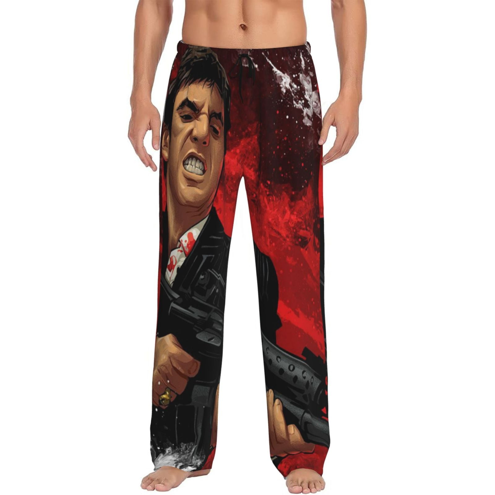 Mens Scar-fac Pajama Pants Soft Lightweight Pajama Pants Cartoon Pajama Bottoms - Walmart.com