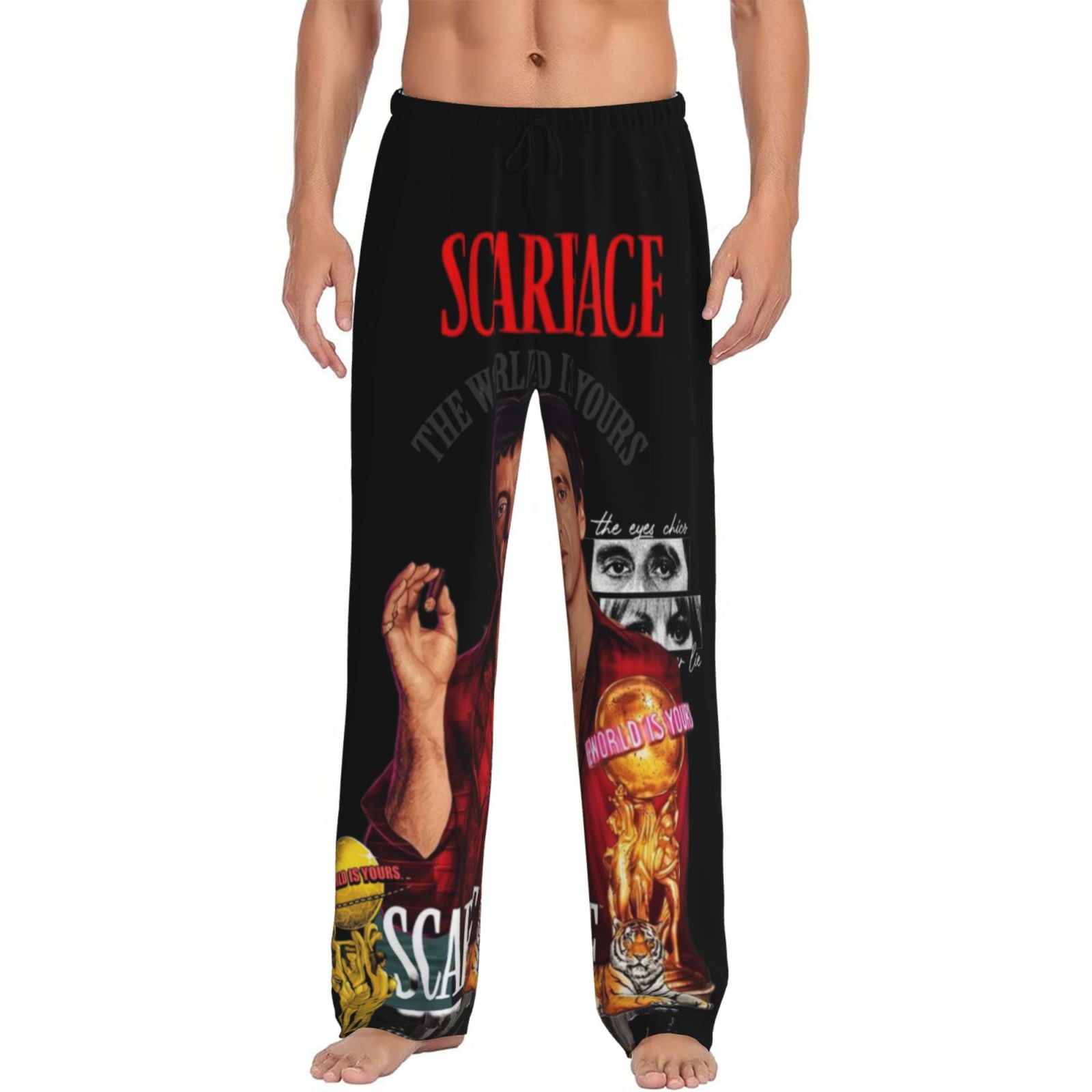 Mens Scar-fac Pajama Pants Soft Lightweight Pajama Pants Cartoon Pajama Bottoms - Walmart.com