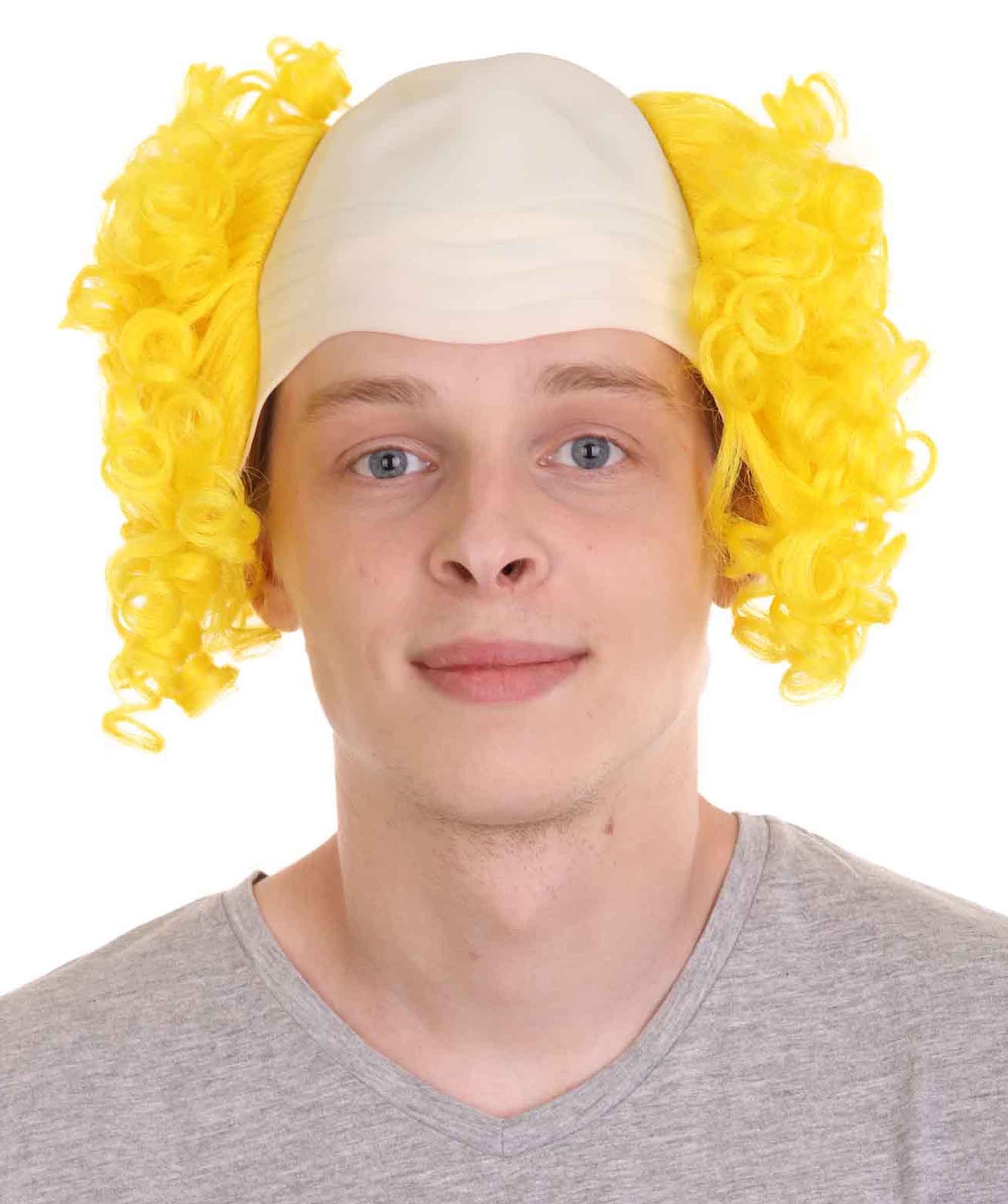 Mens Scary Bald Clown Curly Wigs Collection | Cosplay Halloween Wigs ...
