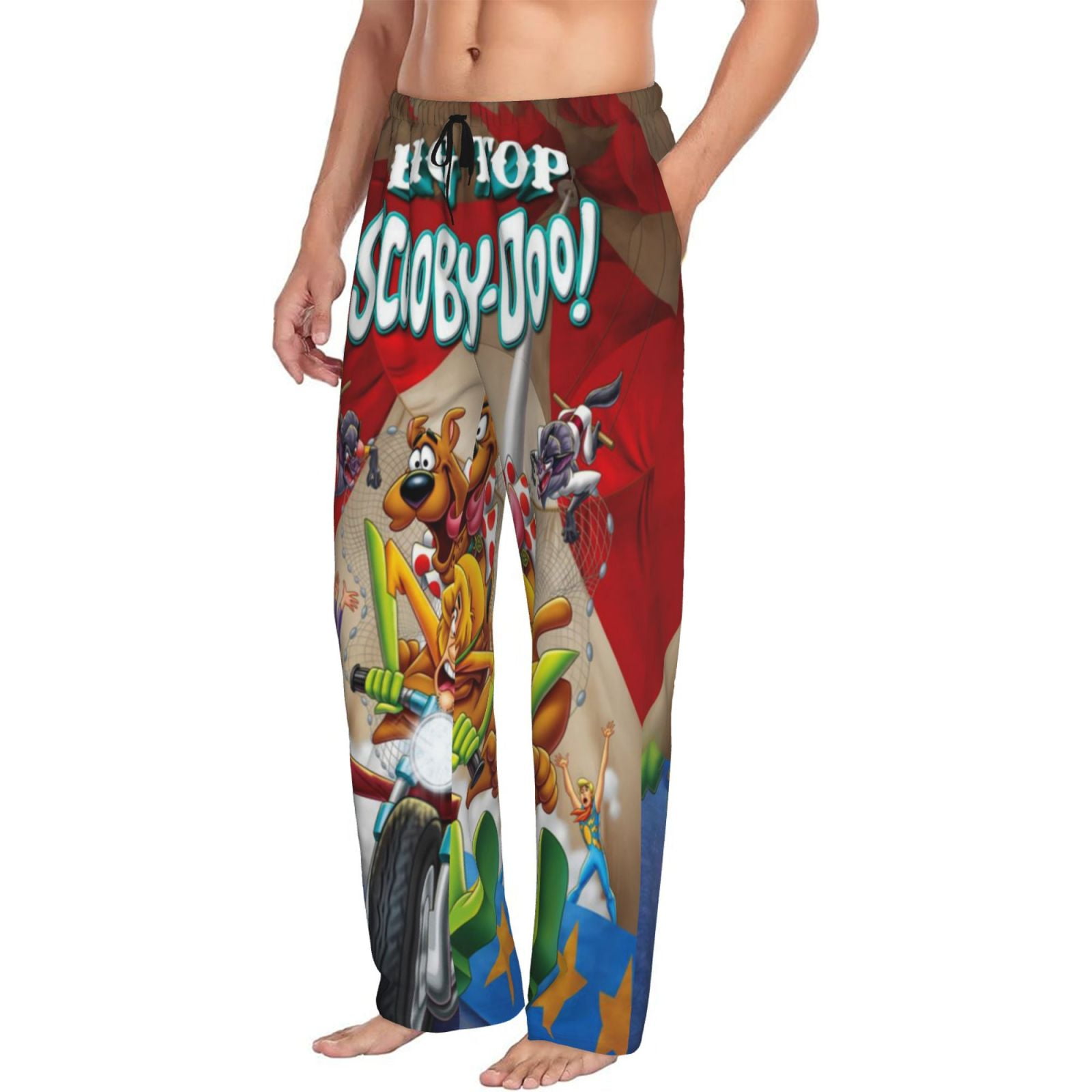 Mens Scooby Doo Pajama Pants Sleepwear Pajamas Vacation Sleep Pant With ...
