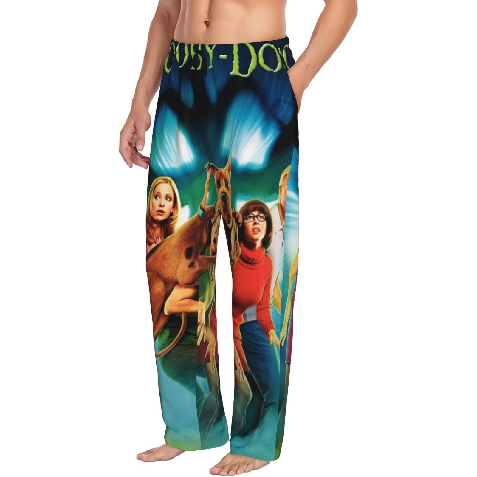 Mens Scooby Doo Pajama Pants Sleepwear Pajamas Vacation Sleep Pant With ...
