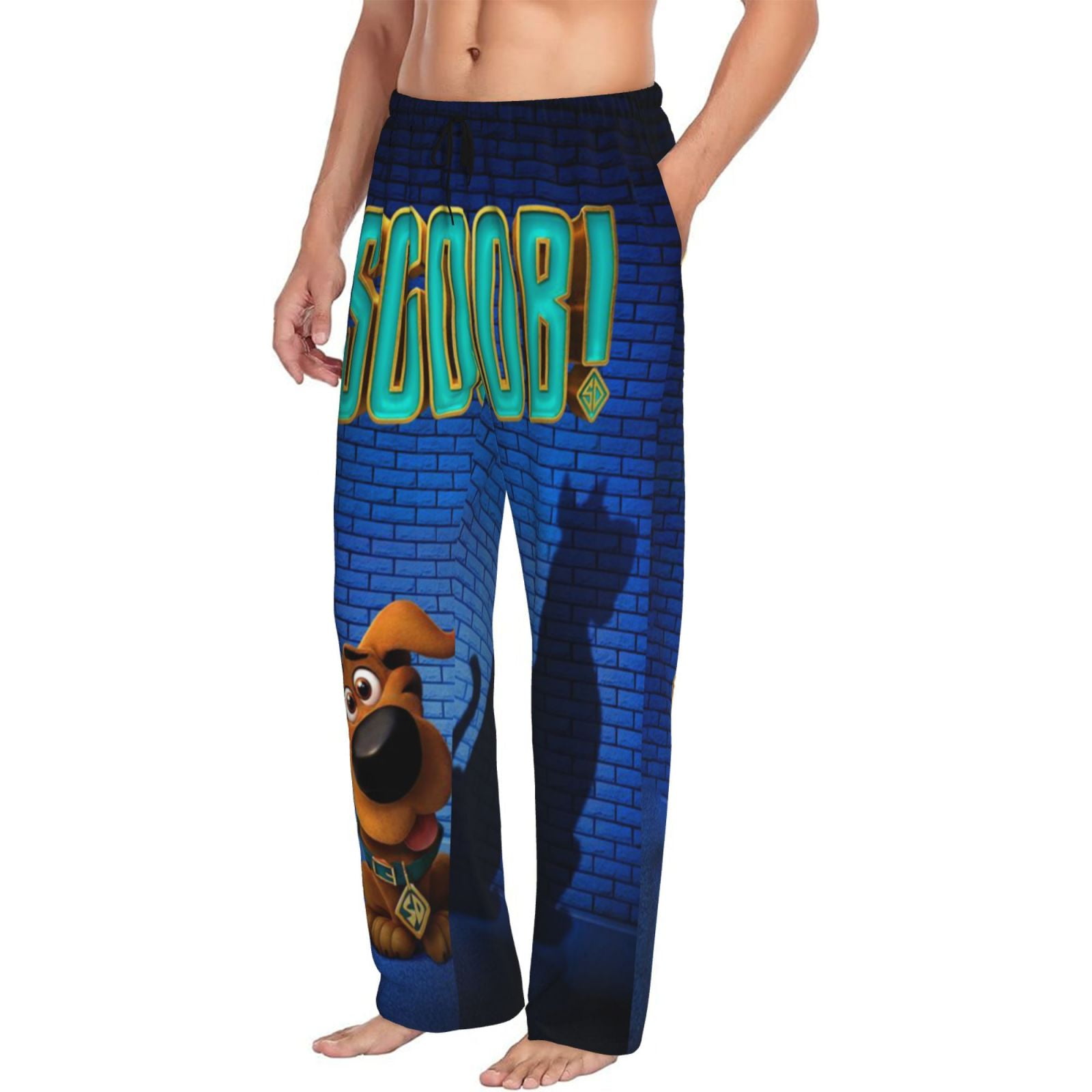 Mens Scooby Doo Pajama Pants Sleepwear Pajamas Vacation Sleep Pant With ...