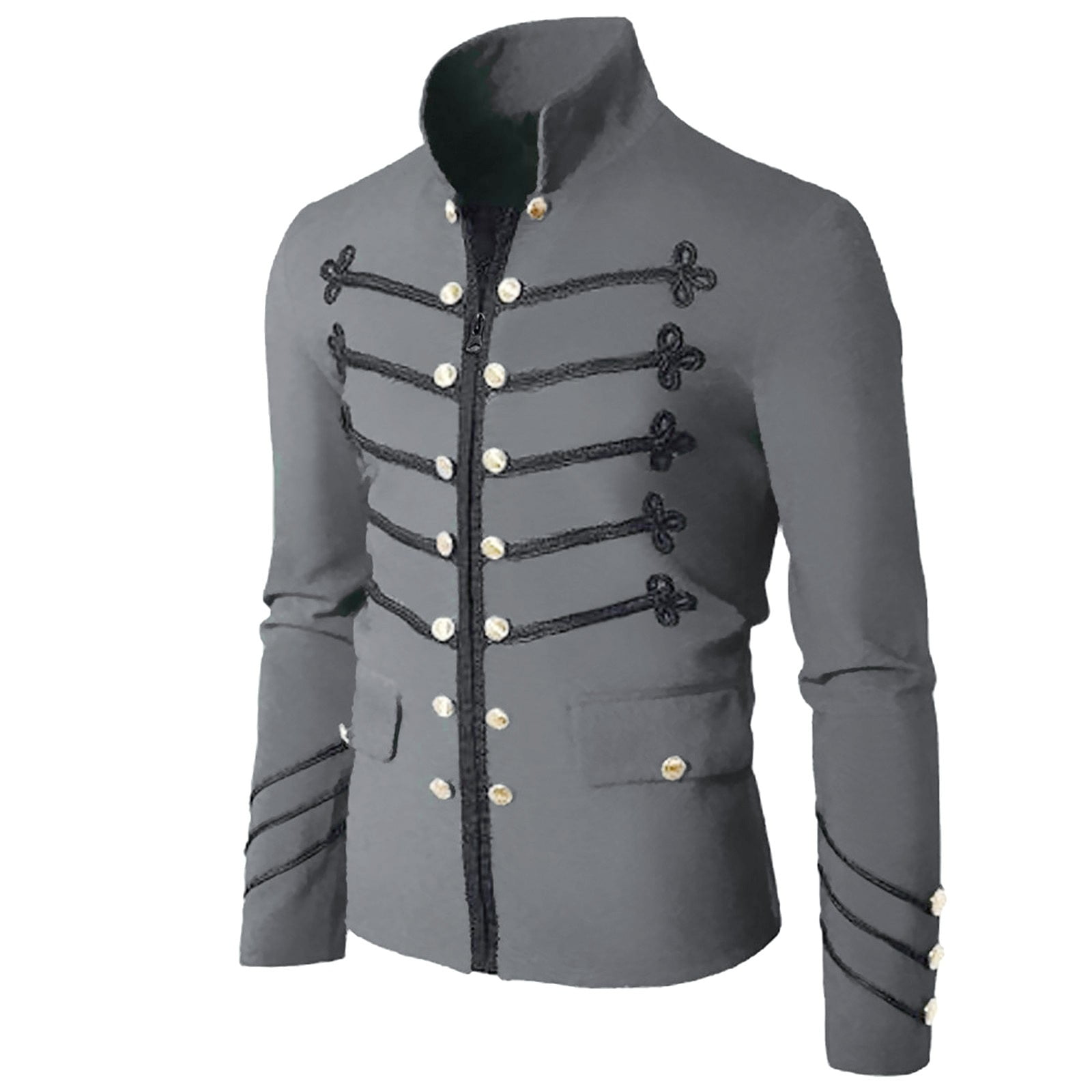 Mens Sequin Tuxedo Jacket Tails Slim Fit Tailcoat Dress Coat ...