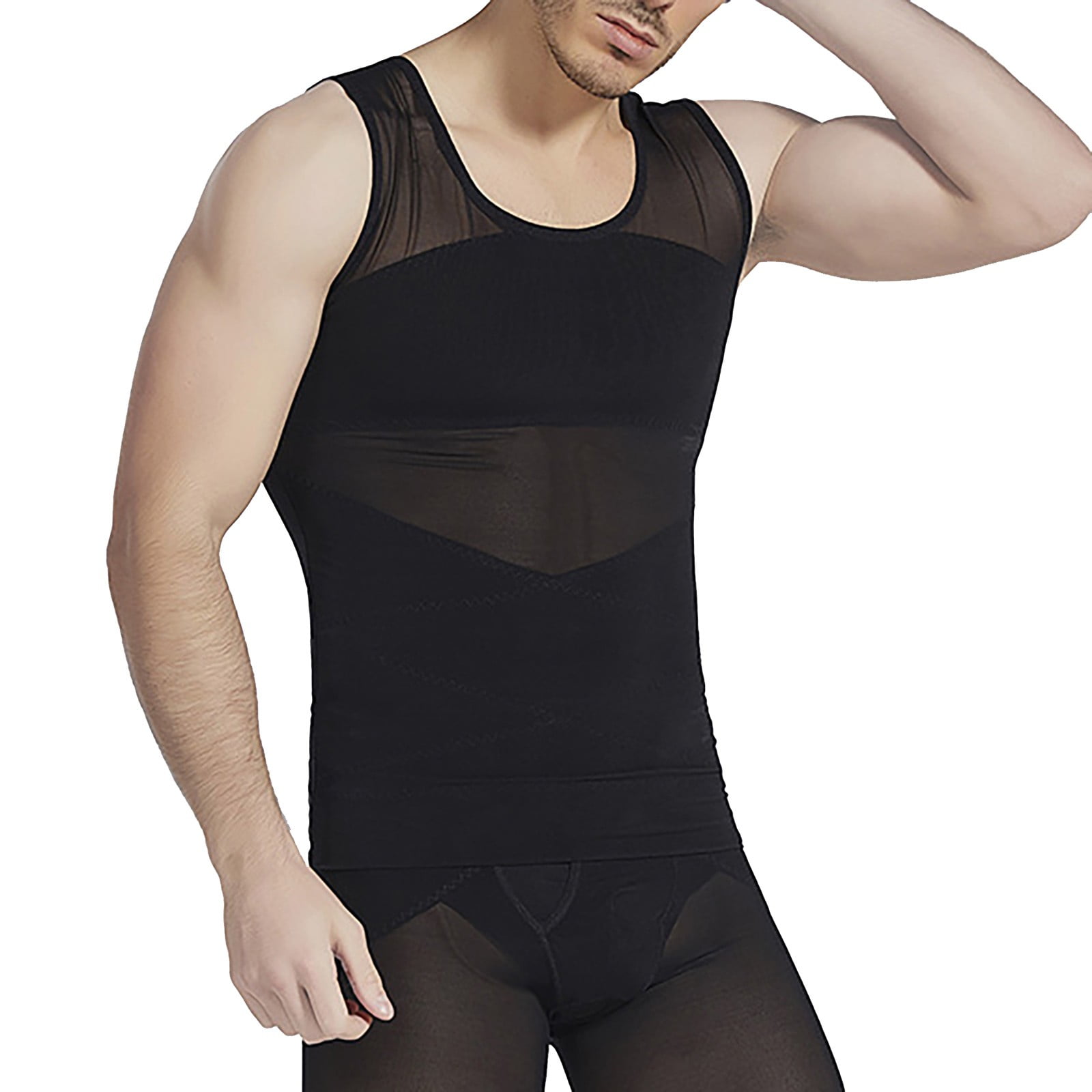 Mens Shapewear Shaping Clothes Vests Abdominal Girdle Corset Tight ...