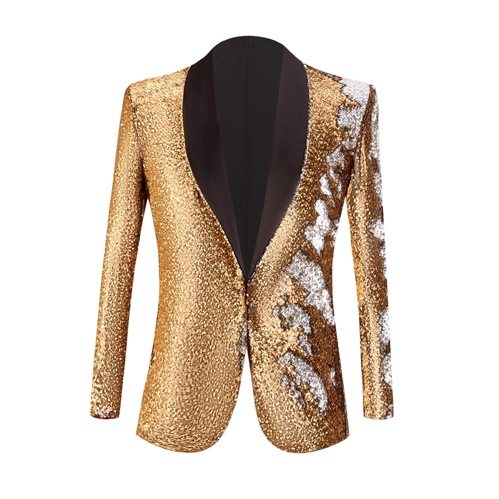 Mens Shining Plus Size Handmake Black Blazer DJ Singers Nightclub ...