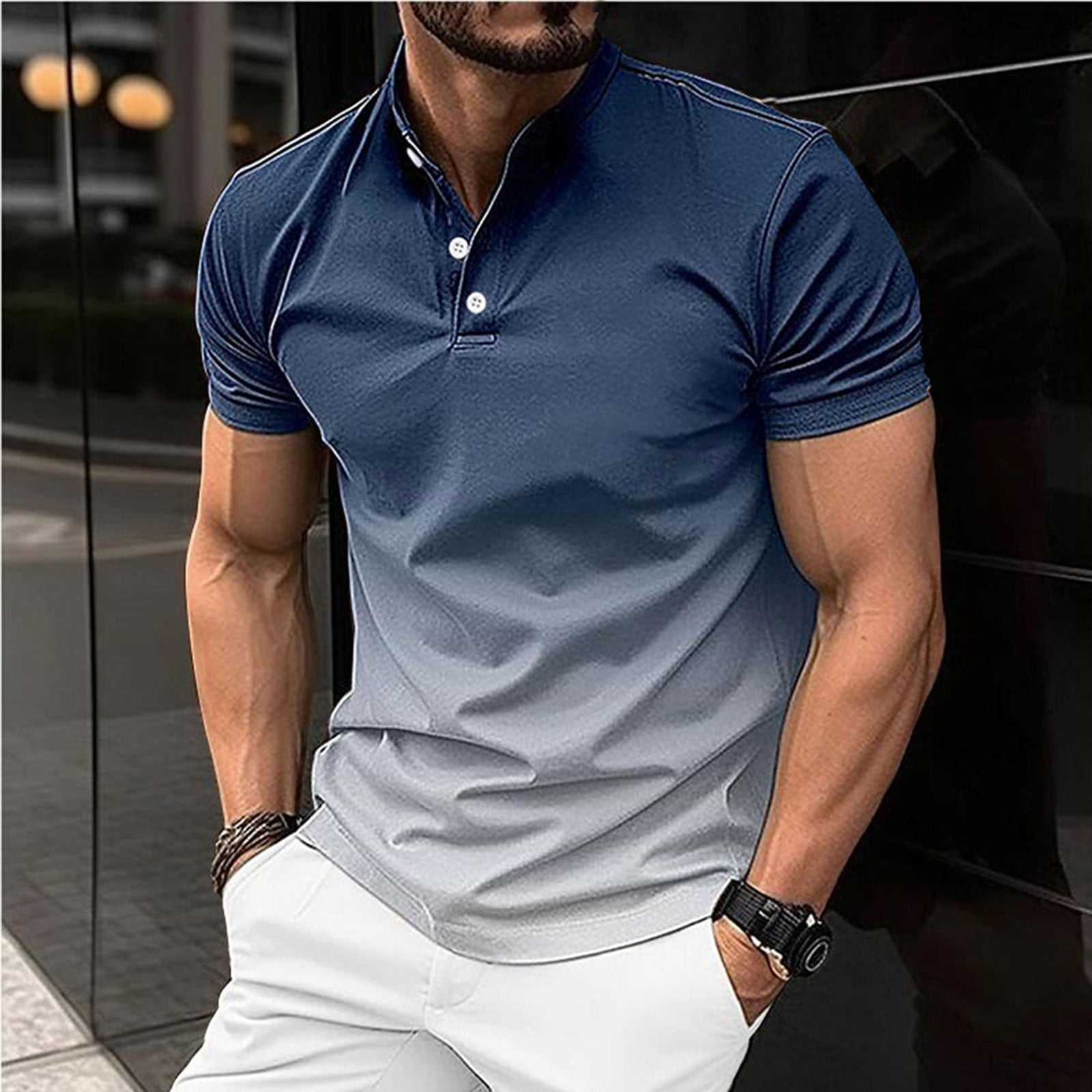 Mens Shirts Charming Men's Shirt Super Light Short Sleeve Casual Men's ...
