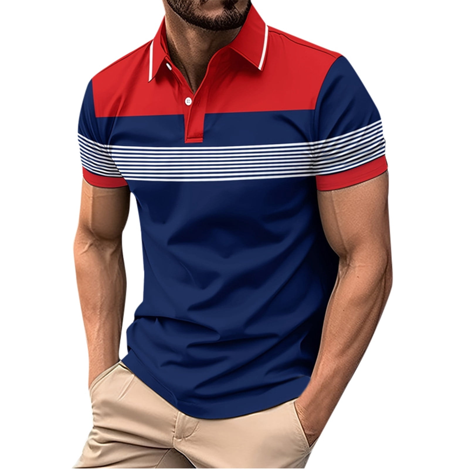 Mens Shirts Hawaii Spring Summer Fashion Sports Cotton Patchwork
