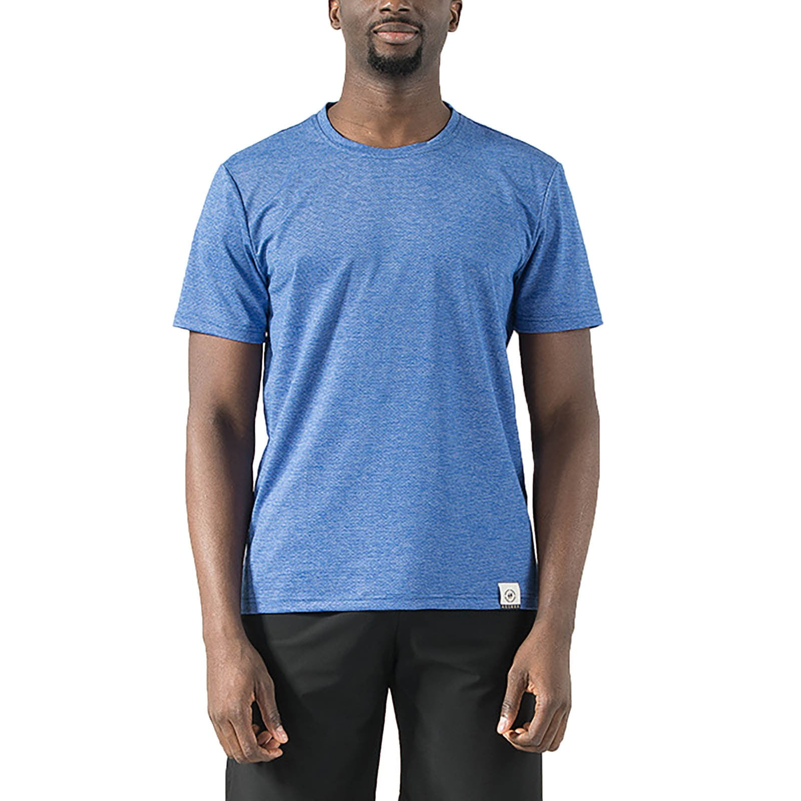 Mens Shirts,Summer Breathable Wicking T Shirt Cotton Spandex Casual ...