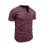 Mens Shirts Under $10 Men's Heavyweight Shirts Casual Shirts Round Neck ...