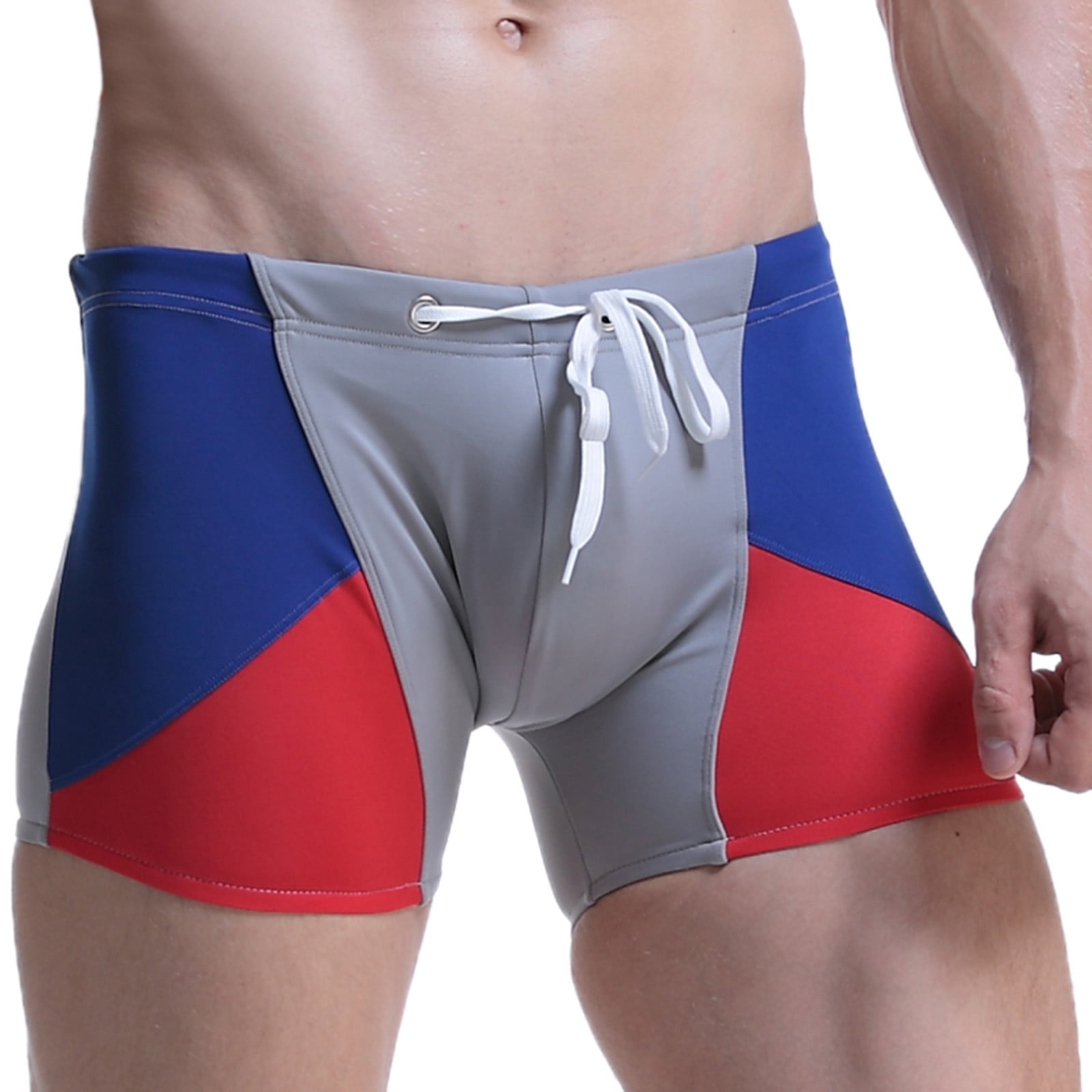 Mens Shorts 2pc Sexy Lace Up Assorted Colors Embarrassing Swimming