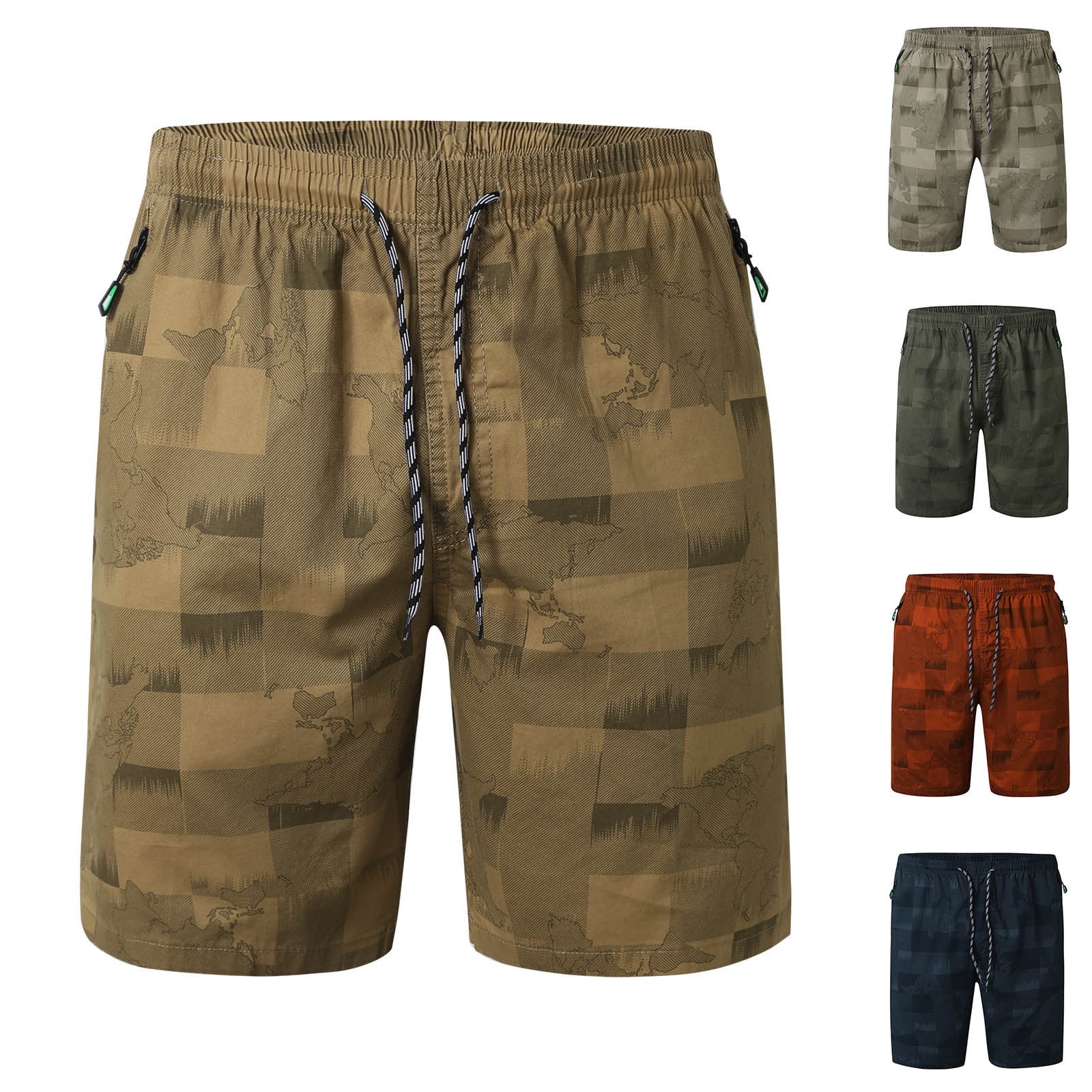 Mens Shorts Casual Men's Hiking Cargo Shorts Outdoor Lightweight ...