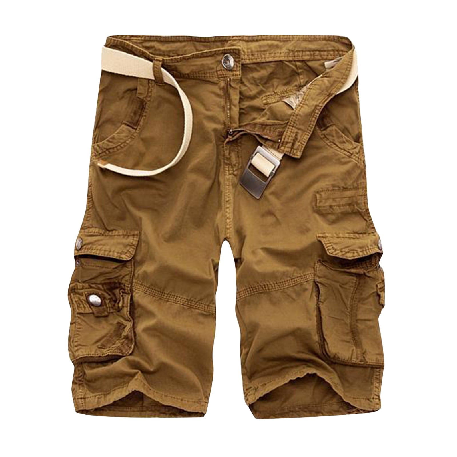 Mens Shorts Casual Mens Fashion Sports Cotton Multi Pocket Camouflage ...