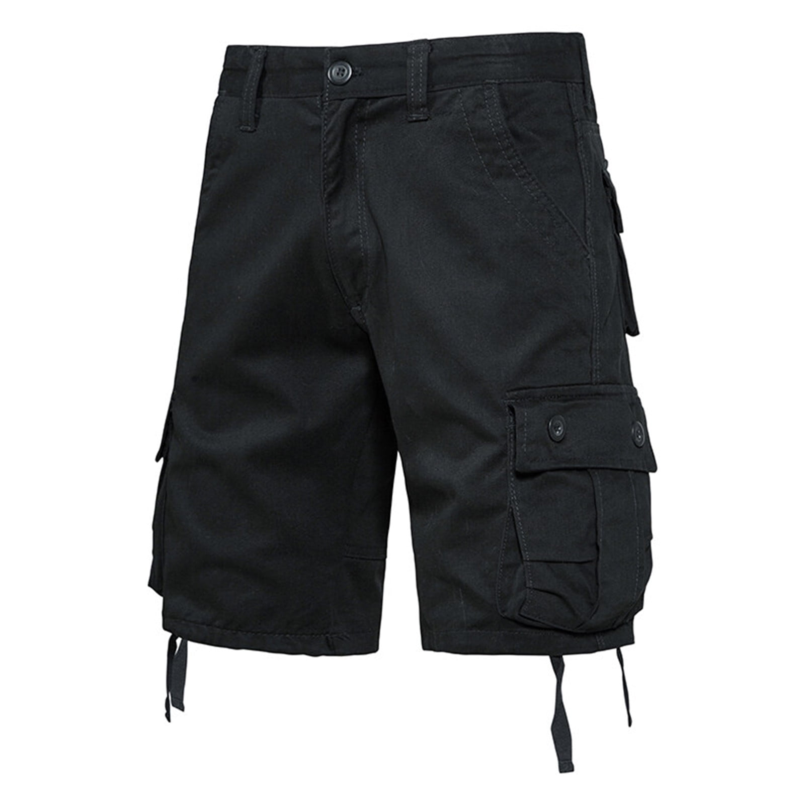 Mens Shorts Clearance under $10 Stretch Cargo Shorts Button Classic ...