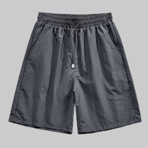 Fathers Day Gifts Mens Shorts Five Part Pants Casual Solid Color Loose ...