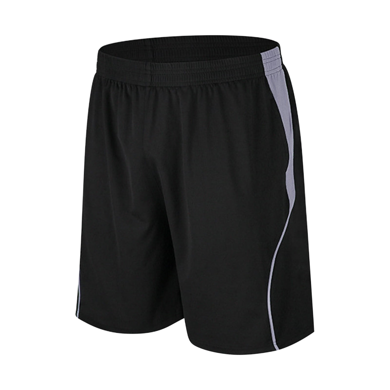 Mens Shorts, Mens Basketball Shorts No Liner Elastic Waist Athletic ...