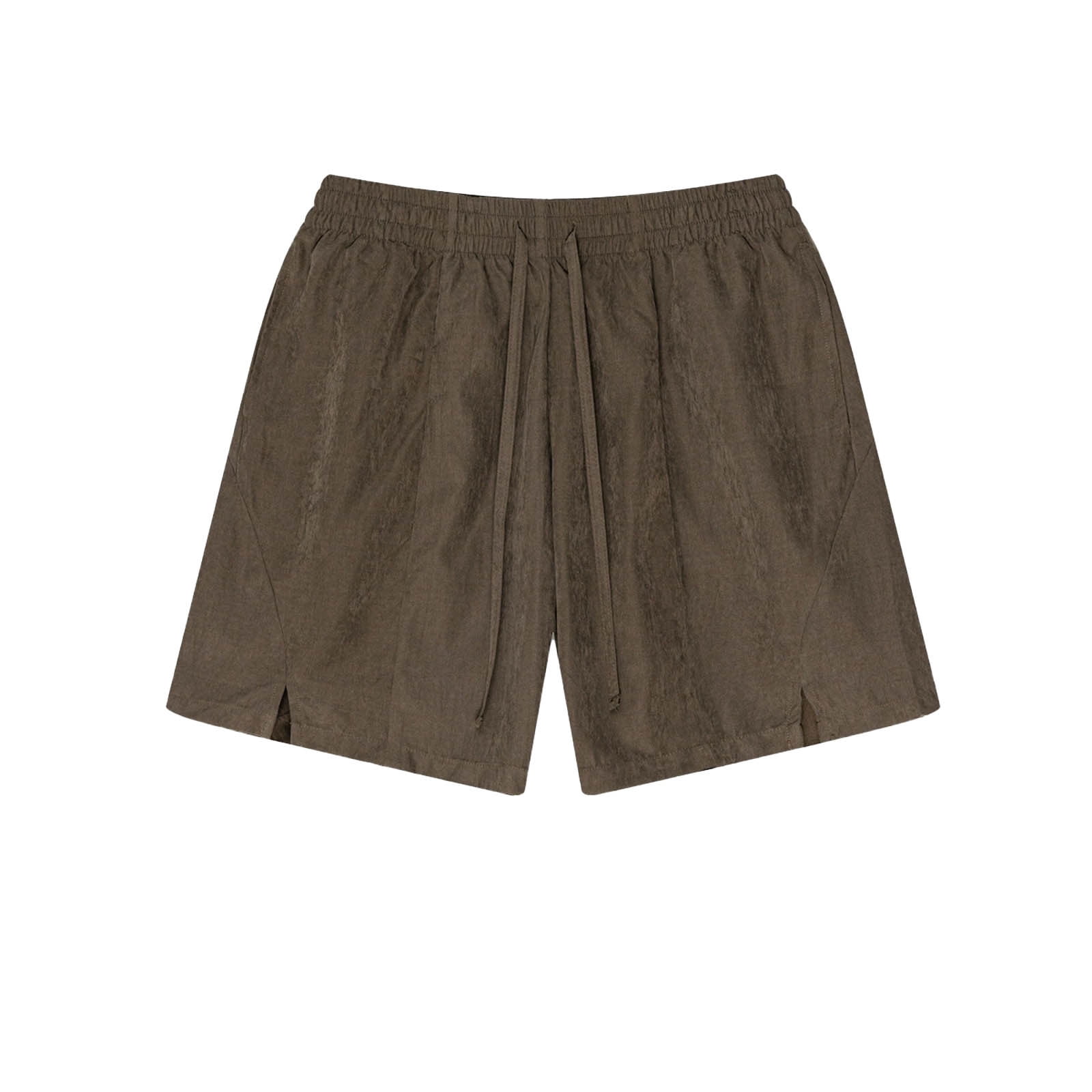Mens Shorts Summer Solid Color Fashion Beach Fabric Mens Workout Shorts ...