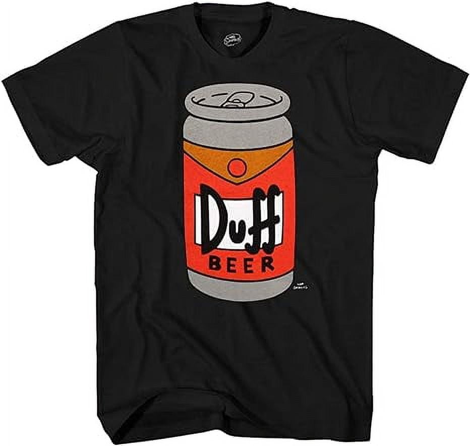 Mens Simpsons Duff Beer T-Shirt - Iconic Brew of Moe’s Tavern -The ...