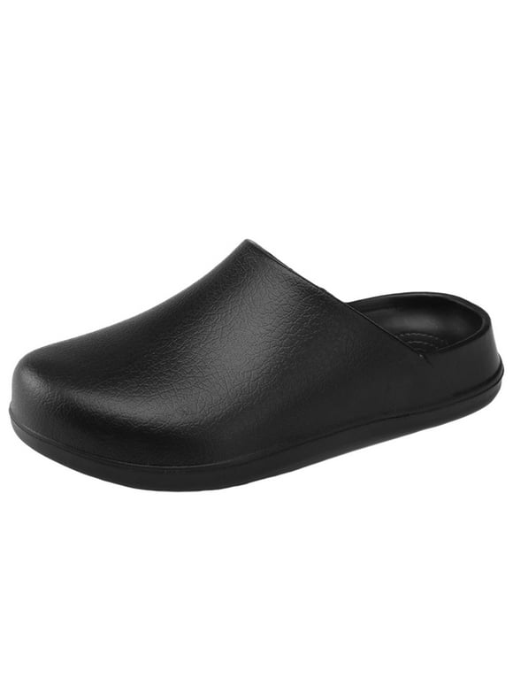 Black Slip Resistant Shoes