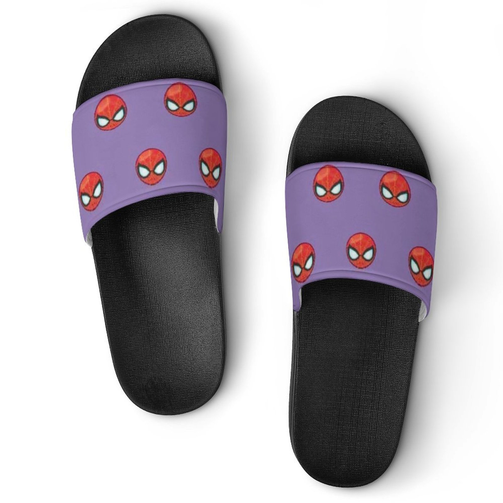 Mens Slippers,Cartoon Spider-Man Head Slippers for Men,Mens Slide ...