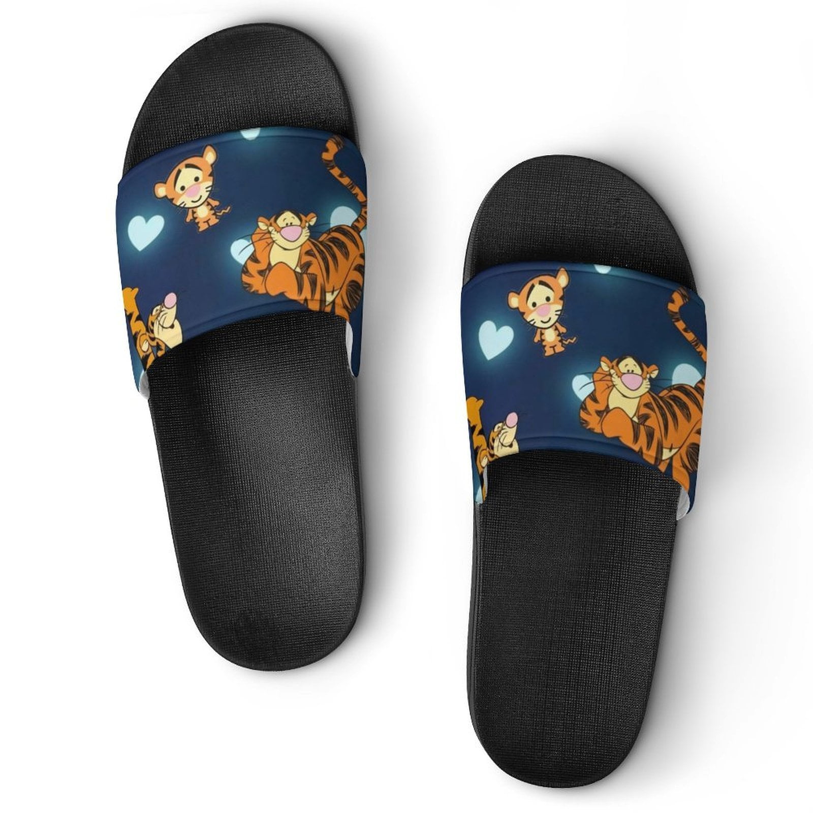 Mens Slippers,Disney&Cartoon Tigger Slippers for Men,Mens Slides Shoes ...